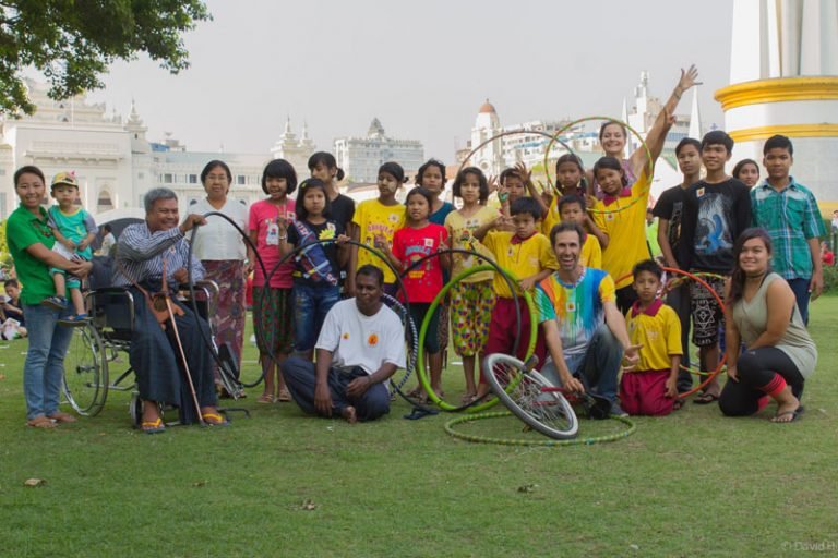 International Social Circus Day 2017, 1st April - Social Circus Myanmar